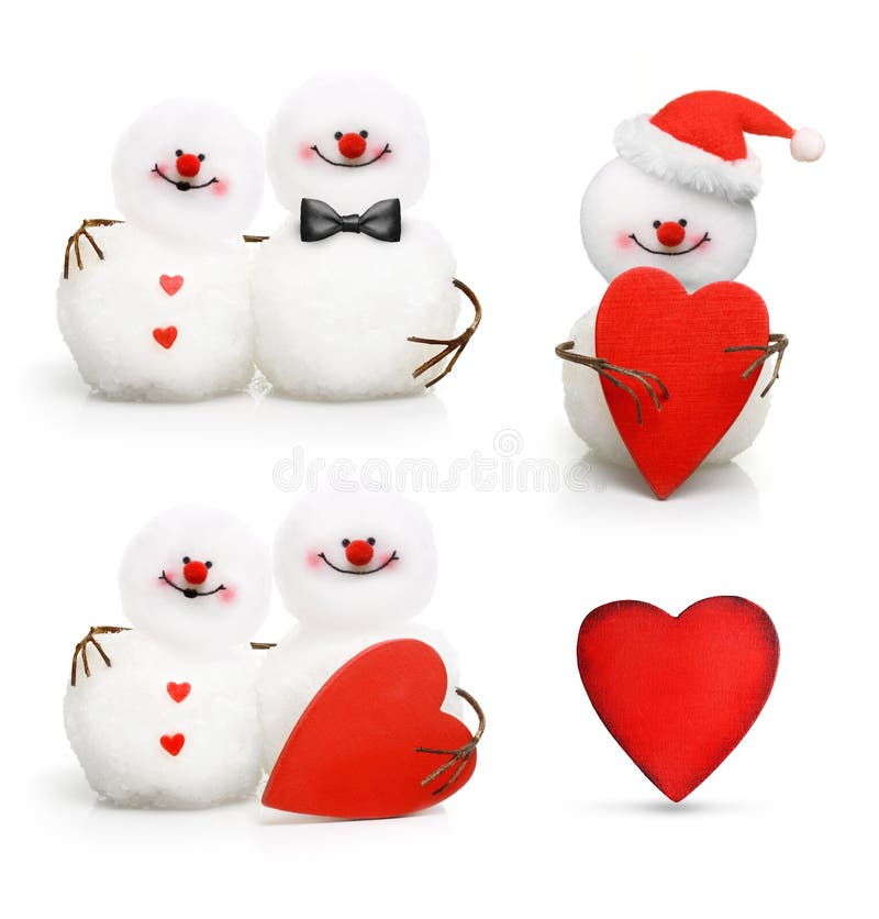 Snowmen Hugging Snow Stock Photos - Free & Royalty-Free Stock Photos ...