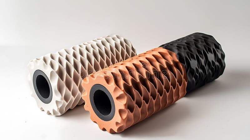 Two Cylindrical Objects Made of Different Materials, One White and One ...