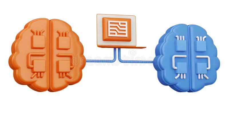 InterconnectedBrainsDataTransferA Visual Representation of Neural ...
