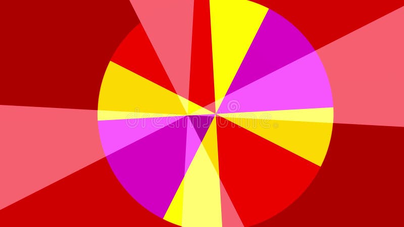 Two 2D Circular Graphic Patterns that Rotate in the Opposite Direction ...