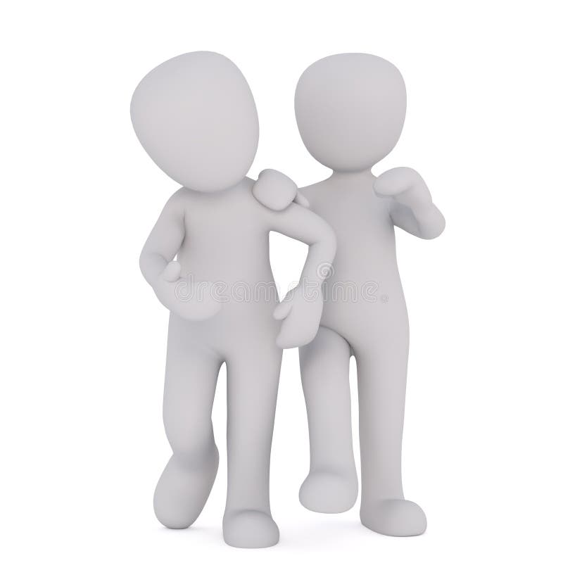 Friends Hand On Shoulder