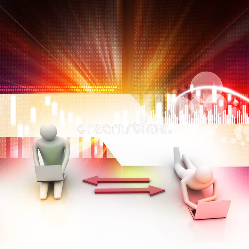 Two Connected Computers Stock Illustrations – 81 Two Connected ...