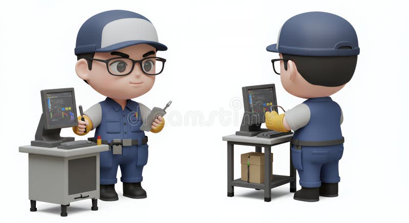 Chibi Machinists Stock Illustrations – 2 Chibi Machinists Stock ...