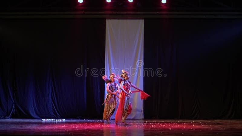 Traditional Dance Performance on Stage Stock Video - Video of musician ...