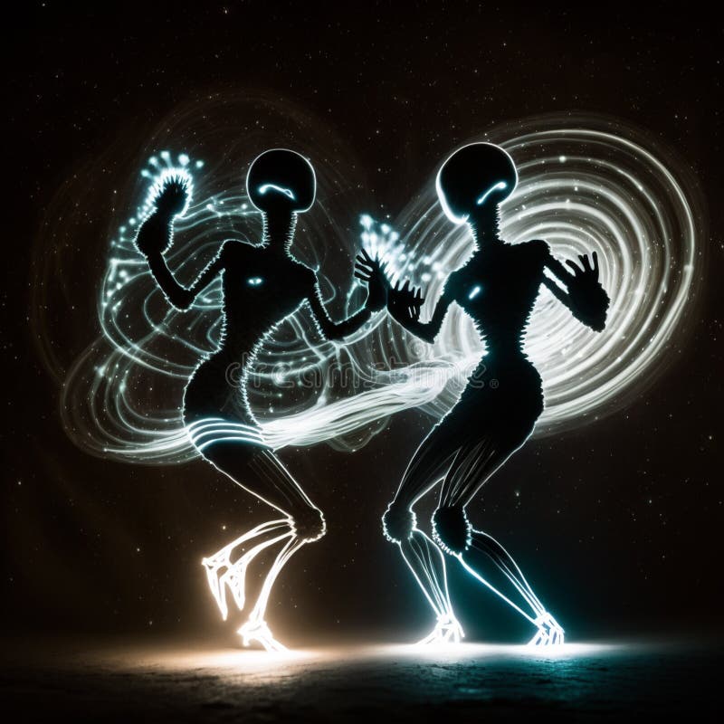 Aliens Dancing Stock Illustrations – 50 Aliens Dancing Stock ...