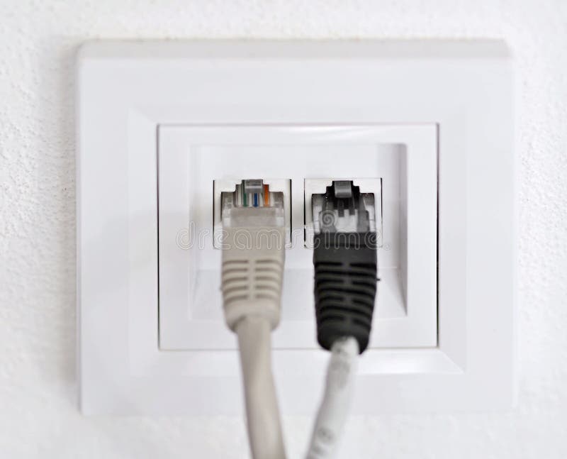 Data RJ45 socket stock image. Image of patch, technology - 178238165