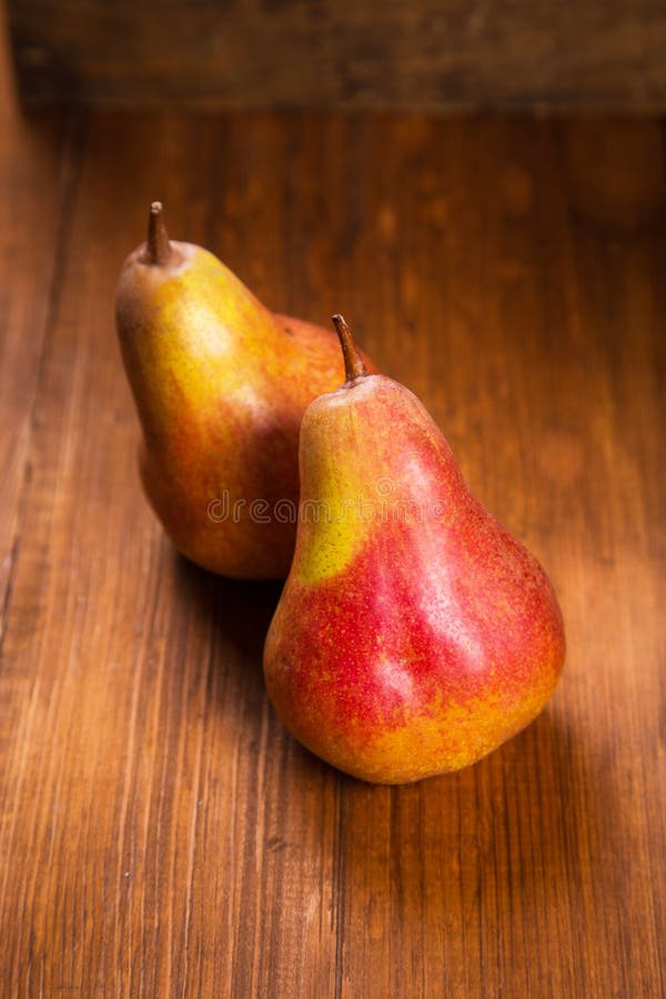 Two delicious pears stock photo. Image of snack, ingredient - 85339930