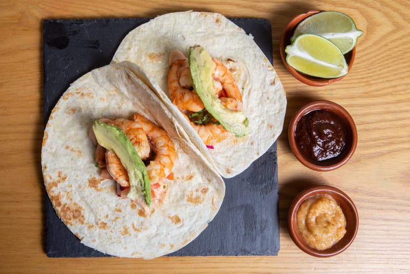 Two delicious tacos stock image. Image of cdmx, orange - 181966273