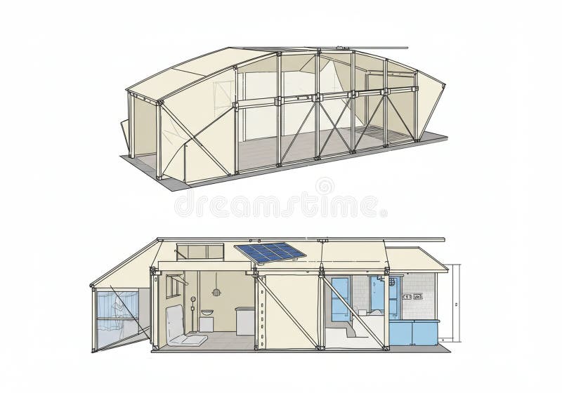 Prefabricated Roof Stock Illustrations – 401 Prefabricated Roof Stock ...