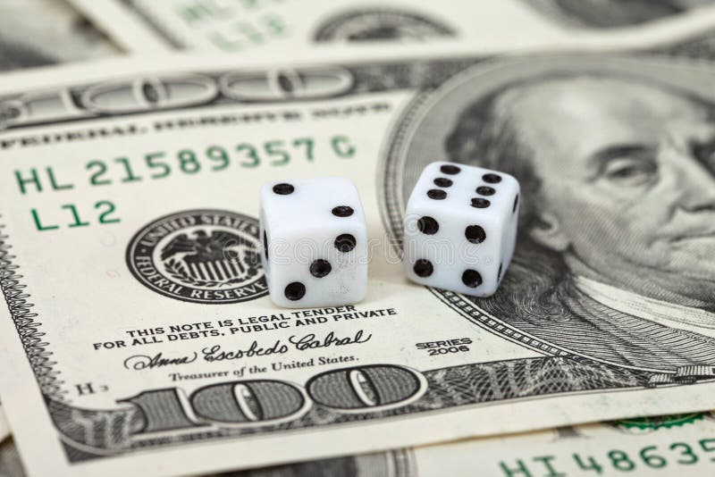 Two dice laying stock image. Image of investment, banking - 19946639