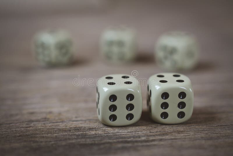 Double Six Dice stock image. Image of double, gamble, game - 8130821