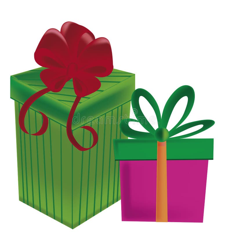 Two different boxes stock vector. Illustration of stripes - 33862252