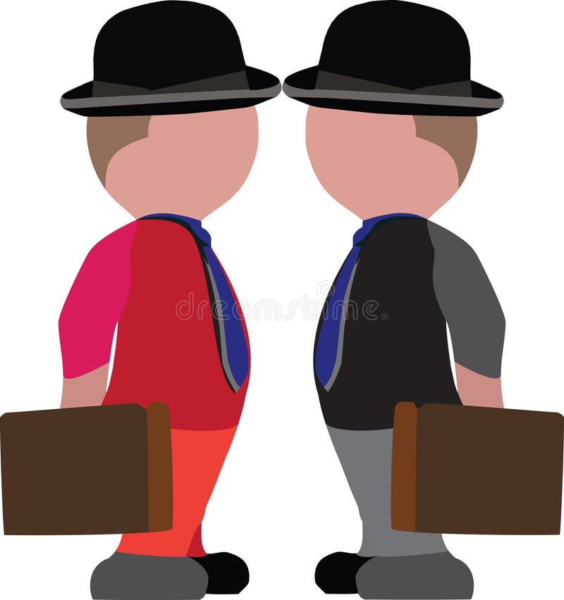 Two Different Distinct People Face Each Other Editorial Stock Photo ...