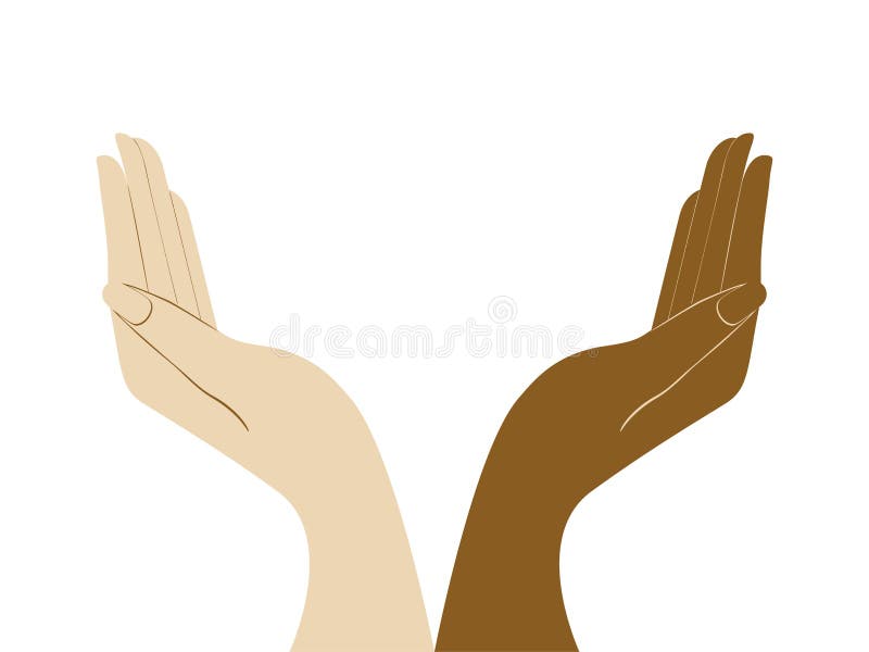 Two Open Hands Together