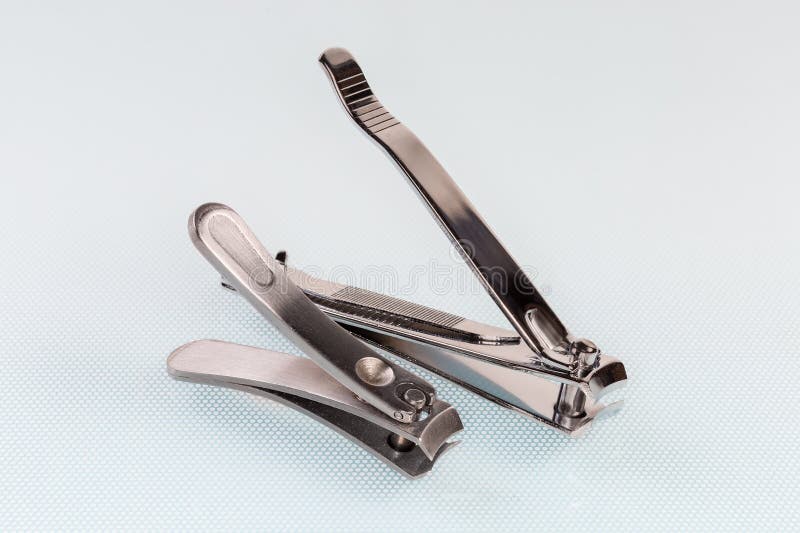 Two Different Stainless Steel Nail Clippers of Compound Lever Type ...