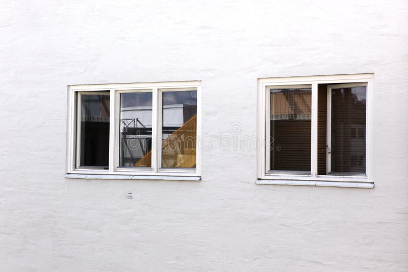 Two different windows stock photo. Image of architecture - 45051222