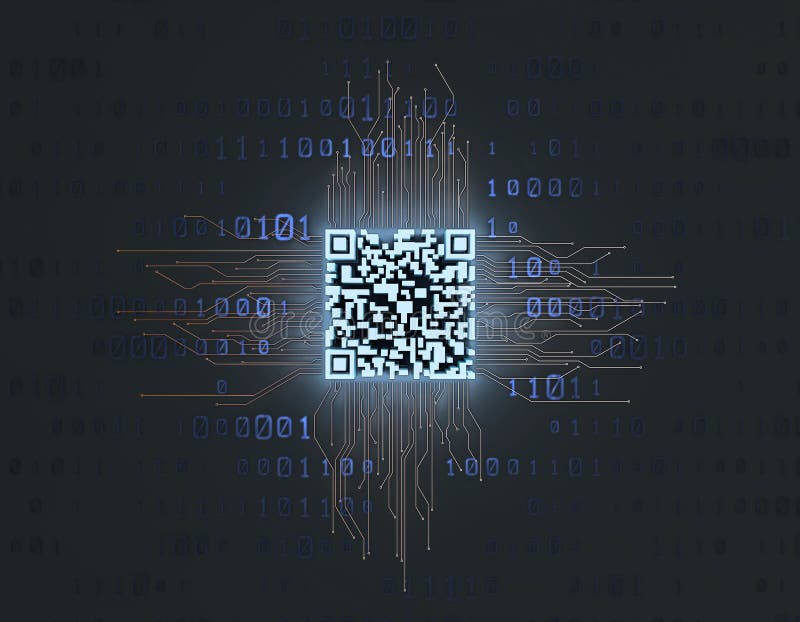 Two-dimensional Code Data Transmission and Circuit Information, Network ...