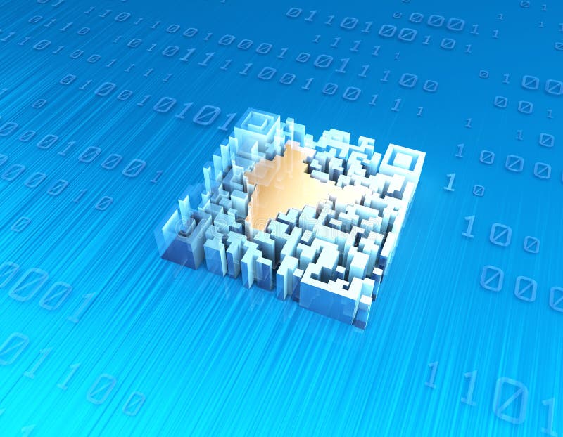 Two-dimensional Code Data Transmission and World Map, Financial ...