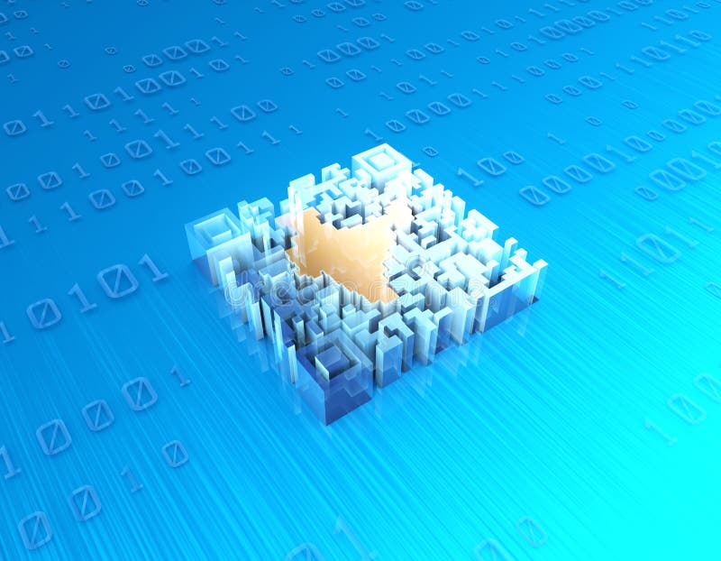 Two-dimensional Code Data Transmission and India Map, Financial ...