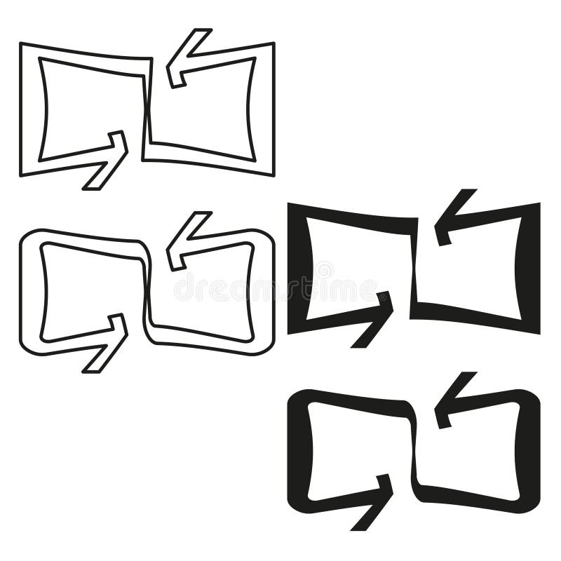 Flat Two Dimensional Design Stock Illustrations – 737 Flat Two ...