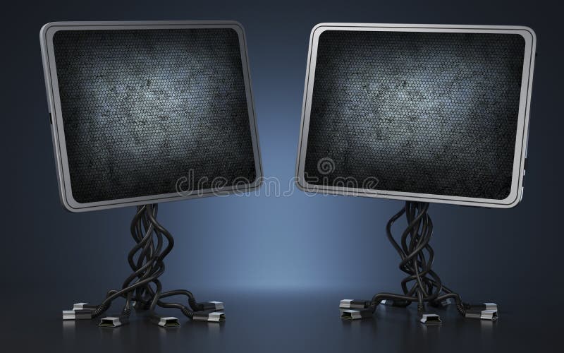 Blank Screen stock illustration. Illustration of monitor - 28619024