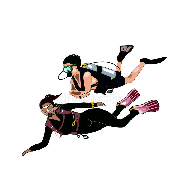 Aqua Divers Stock Illustrations – 119 Aqua Divers Stock Illustrations ...