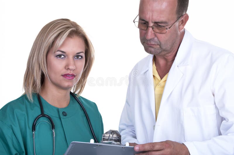 Two doctor stock image. Image of care, stethoscope, medical - 24147135