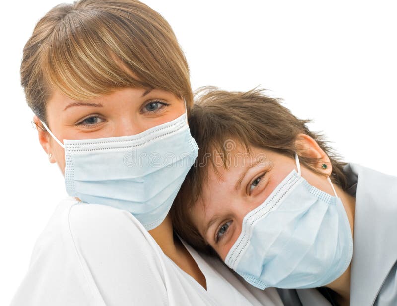 Two doctors friendship stock image. Image of cute, laugh - 13036129