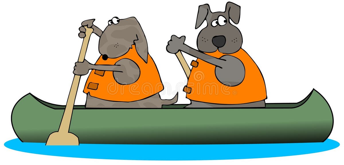 Canoe Dog Stock Illustrations – 185 Canoe Dog Stock Illustrations ...