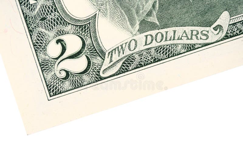 Two dollars bill stock photo. Image of paper, american - 32937254