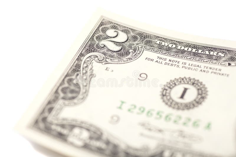 Two dollars bill stock photo. Image of market, paper - 63064750