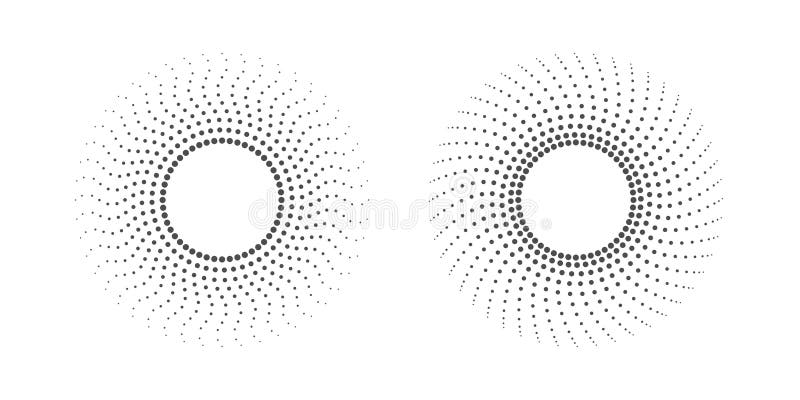 Two Dotted Frames Graphic Templates Stock Illustration - Illustration ...