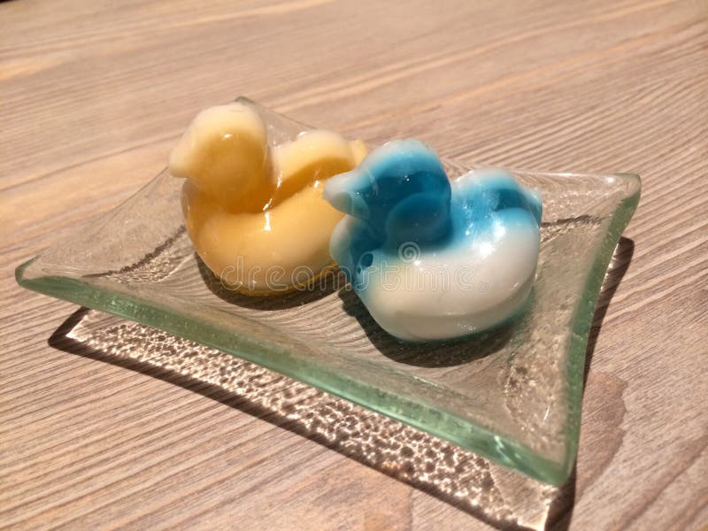 Jelly ducks stock image. Image of fancy, coconut, duct - 61730491