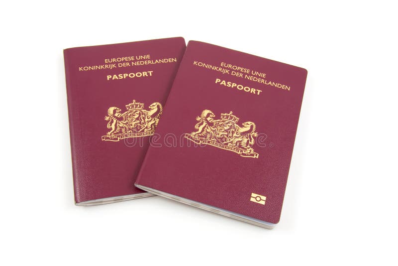 Dutch passport stock photo. Image of official, office - 8030020