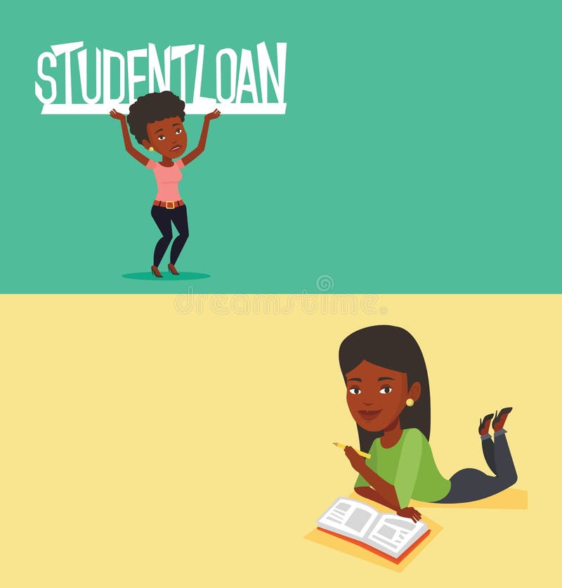 Two Educational Banners with Space for Text. Stock Vector ...