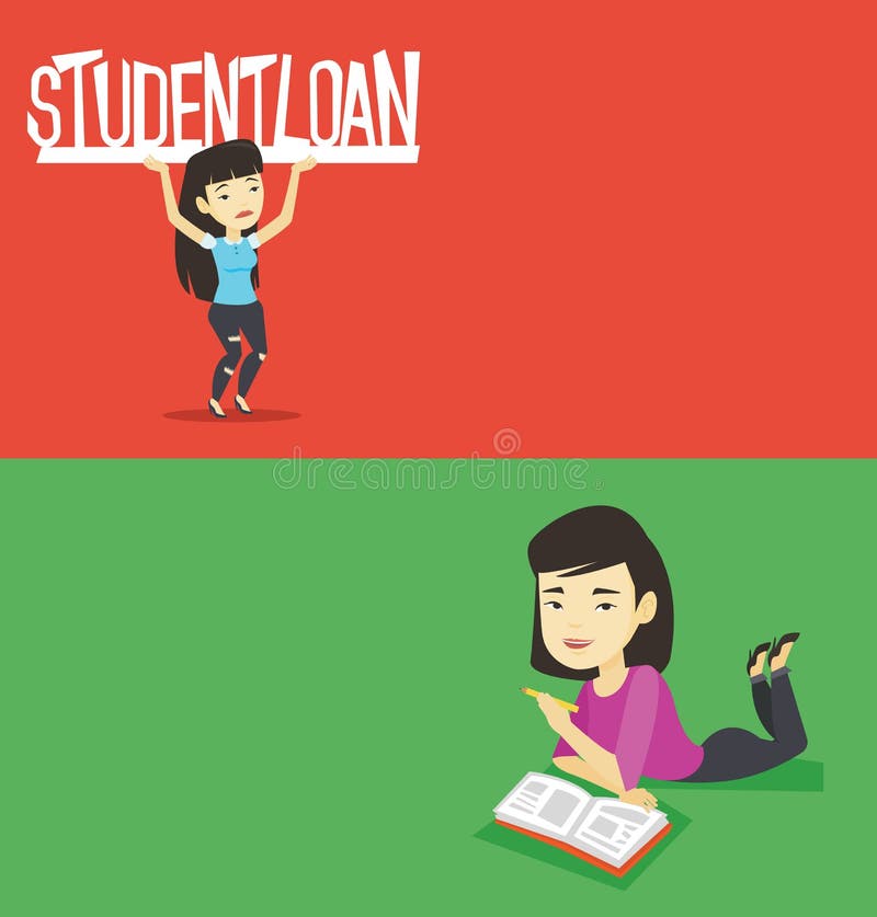 Two Educational Banners with Space for Text. Stock Vector ...