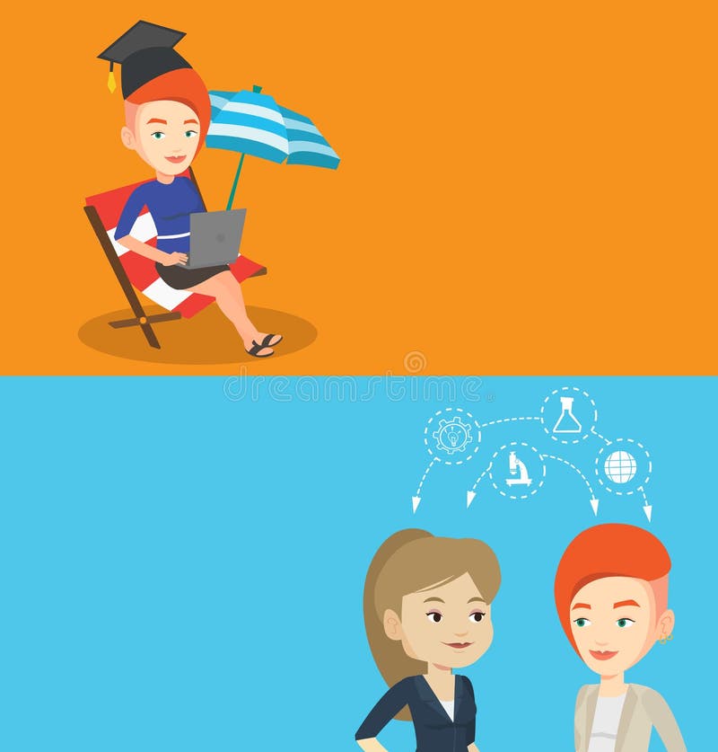 Students Sharing Ideas Stock Illustrations – 481 Students Sharing Ideas ...