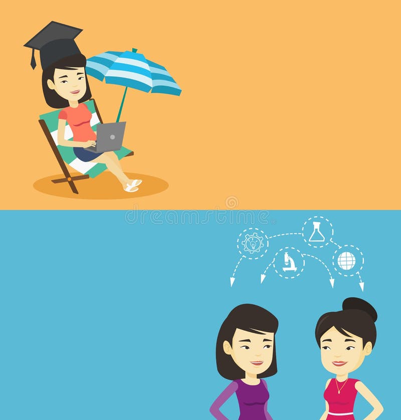 Students Sharing Ideas Stock Illustrations – 508 Students Sharing Ideas ...