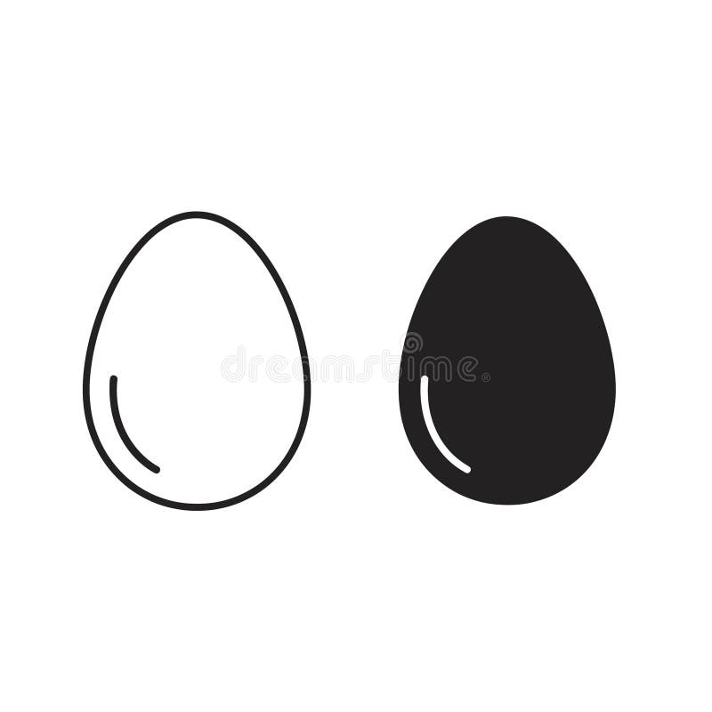 Simple Easter Egg Icons Stock Illustrations – 1,133 Simple Easter Egg ...
