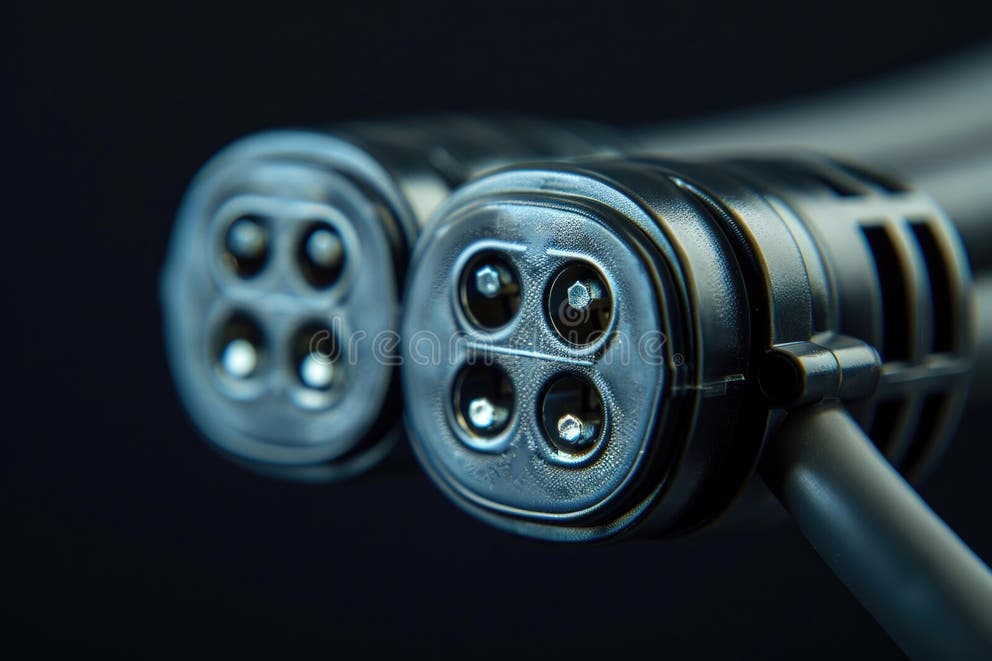 Two Electrical Wires Connected End-to-end, Suitable for Illustrations ...