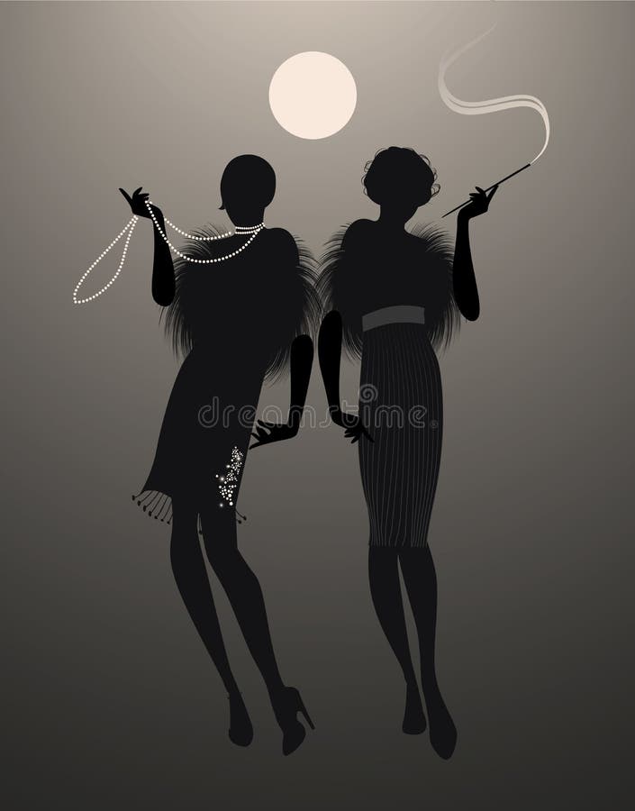 Flapper Stock Illustrations – 3,711 Flapper Stock Illustrations ...