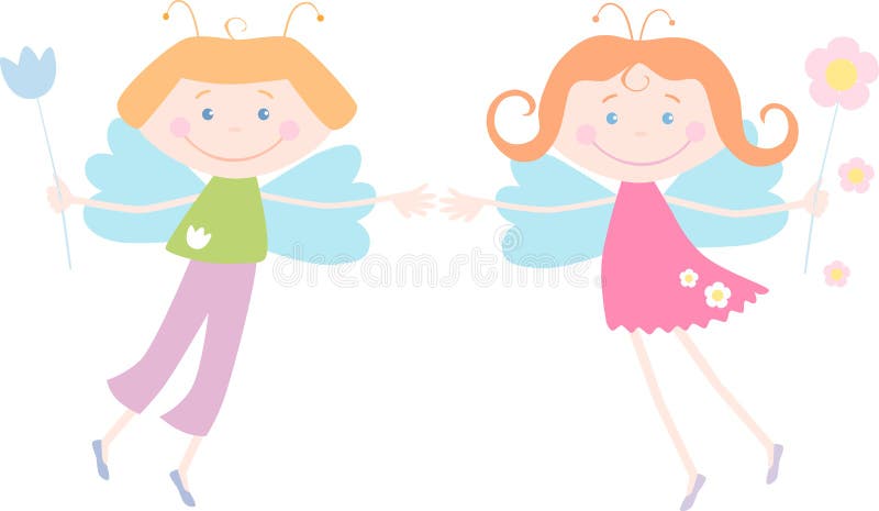 Two Cartoon Elves Stock Illustrations – 103 Two Cartoon Elves Stock ...