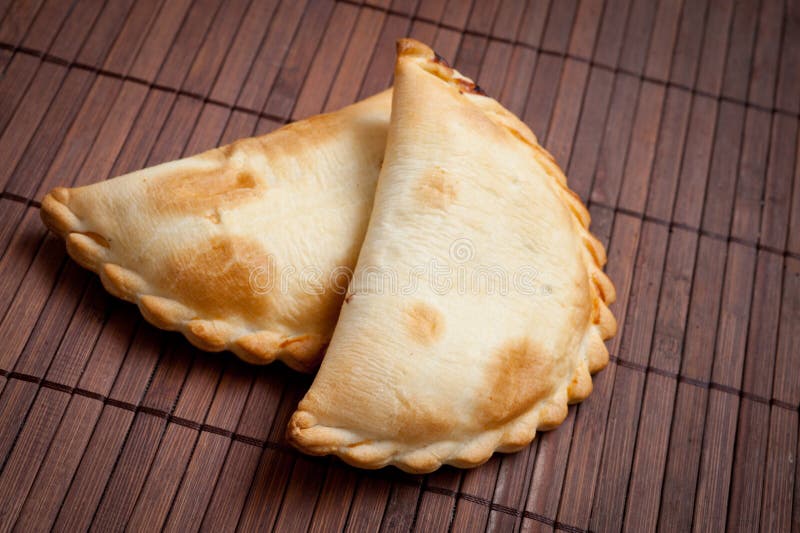 Two empanadas. stock photo. Image of appetizer, food - 30963474