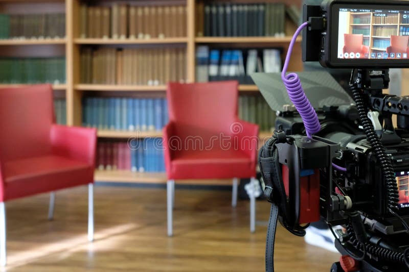 Tv Studio Empty Interview Background Stock Photos - Free & Royalty-Free ...