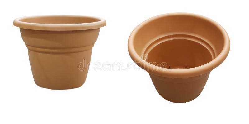 Stacked Flower Pots stock image. Image of beginnings, yellow - 6622695