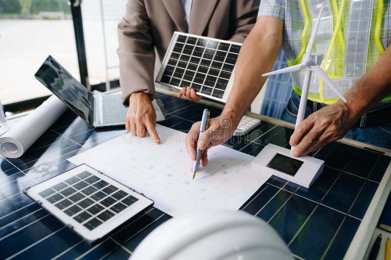 Two Engineers Collaborate on Solar and Wind Energy, Driving Clean ...