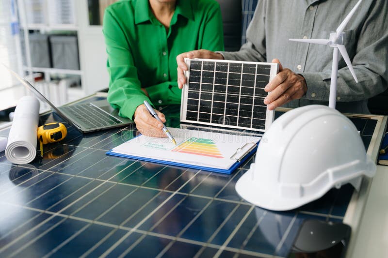 Two Engineers Collaborate on Solar and Wind Energy, Driving Clean Innovation and Sustainability ...