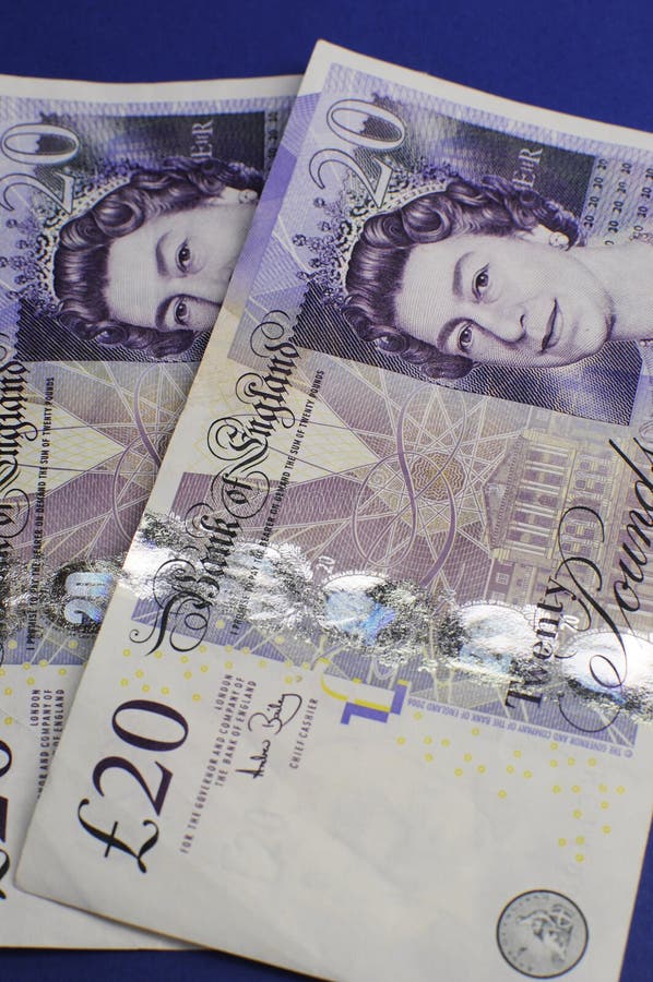 English bank-notes editorial stock image. Image of credit - 11403904