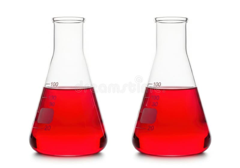Identical Erlenmeyer Stock Illustrations – 2 Identical Erlenmeyer Stock ...