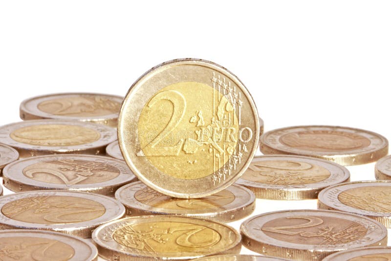 Two euro coin stock photo. Image of holland, economic - 11183222